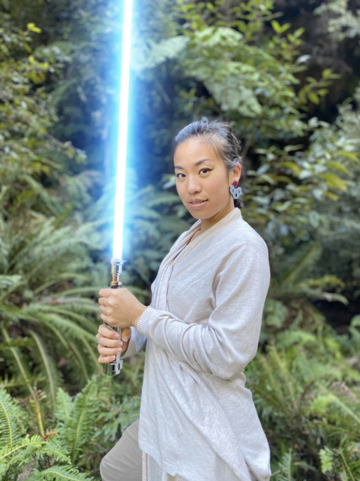 How to Hike with a Lightsaber - Sartorial Geek
